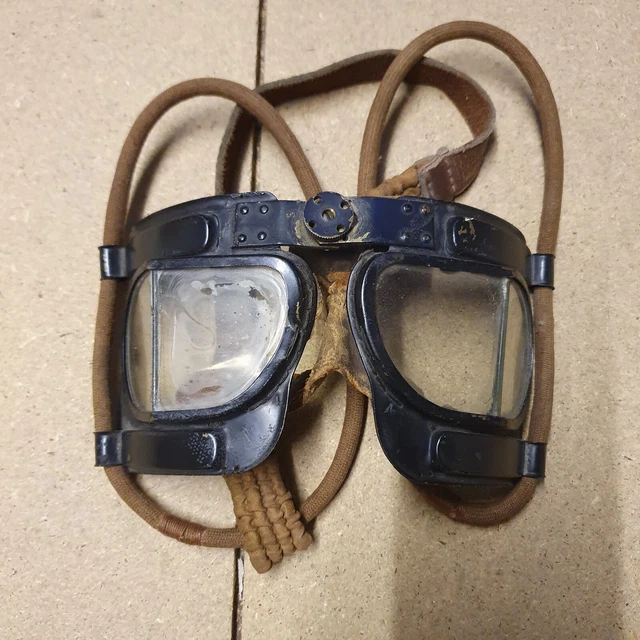 RAF MK IV Flying Goggles AIr Ministry WW2 ORIGINAL. Battle Of Britain ...