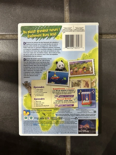DISNEY LITTLE EINSTEINS Animal Expedition DVD - E1 £6.95 - PicClick UK
