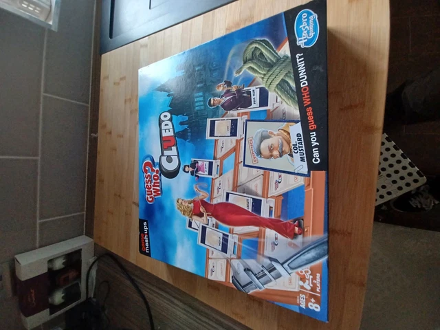 GUESS WHO? CLUEDO. Mystery Board Game £2.99 - PicClick UK