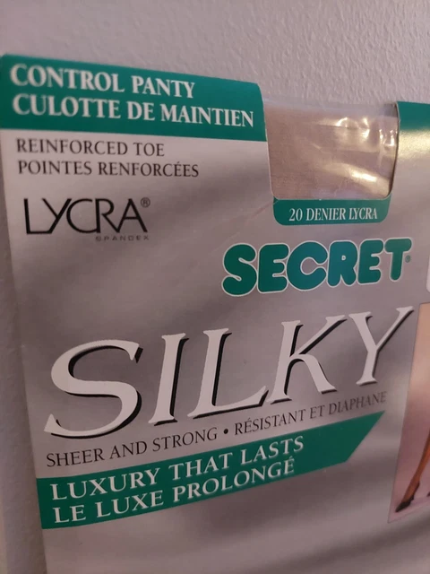VINTAGE PANTYHOSE SECRET Silky Color Linen Size A BDR2 $14.99 - PicClick CA