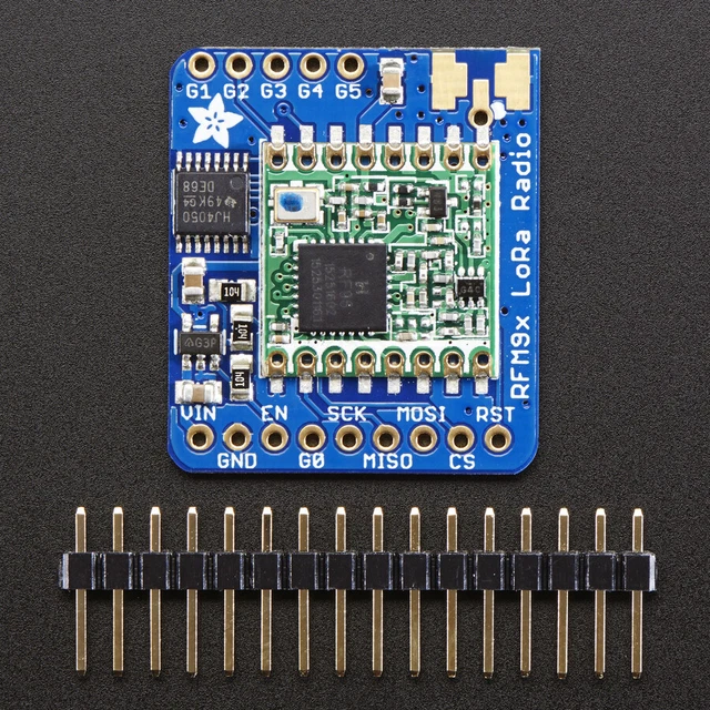 ADAFRUIT RFM95W LORA Radio Transmitter, 868/915MHz, e.g. for Arduino ...