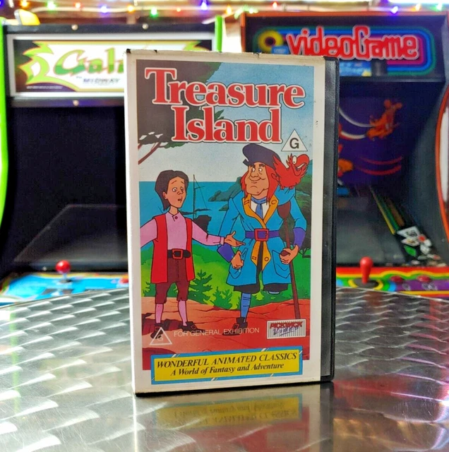 TREASURE ISLAND - Classic Children's Kids VHS Movie - 1988 Pickwick ...