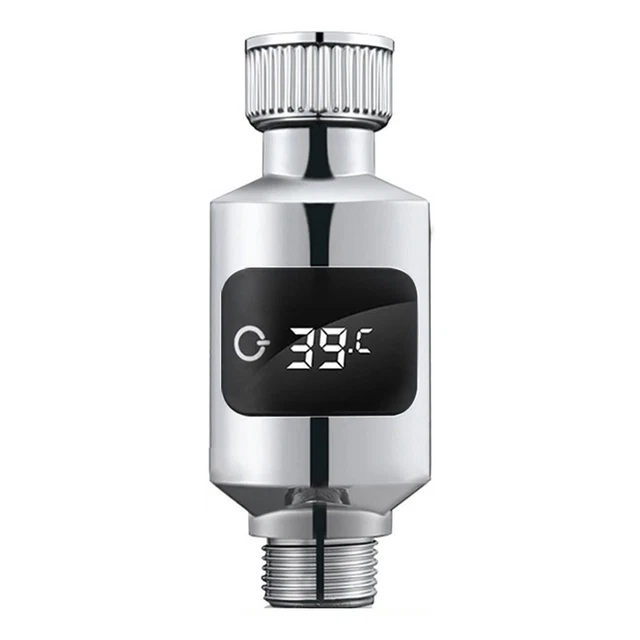 HIGH ACCURACY SHOWER Water Thermometer with Sensitive Sensor and LED ...