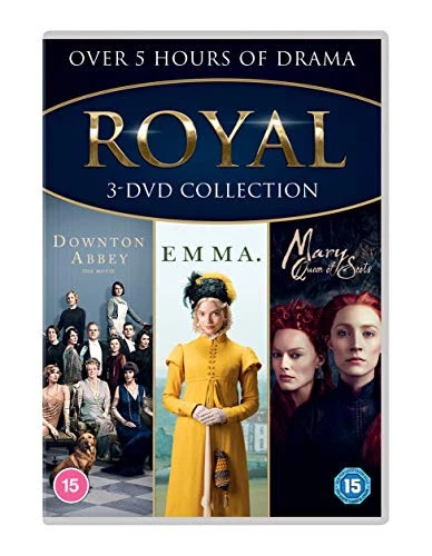 ROYAL TRIPLE BOXSET (Downton Abbey/Emma/Mary Queen of Scots) [DVD ...