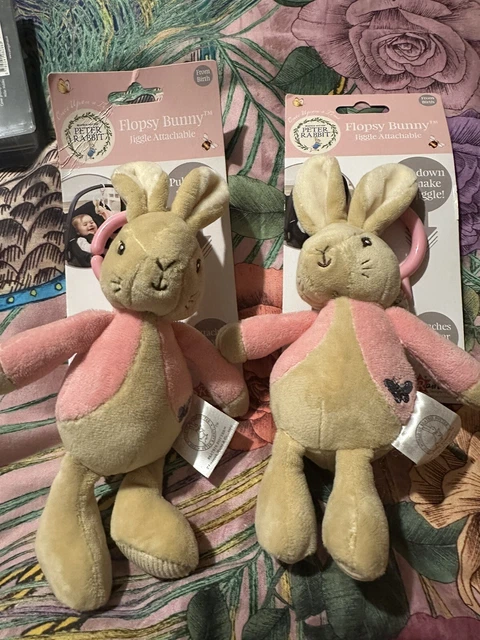 PETER RABBIT FLOPSY soft toy £20.00 - PicClick UK