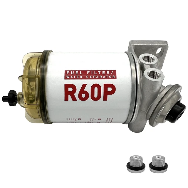 ISURE MARINE BOAT Fuel Filter Water Separator R60P Engine Oil Pump Fuel ...