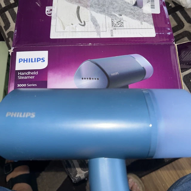 PHILIPS 3000 SERIES Handheld Garment Compact Steamer 1000W, Blue ...