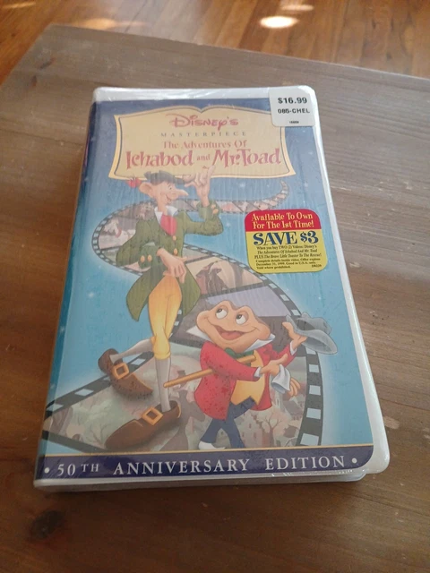 THE ADVENTURES OF Ichabod and Mr. Toad (VHS, 1999) £5.68 - PicClick UK