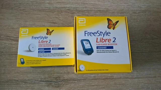 FREESTYLE LIBRE2 STARTER Kit Pack mg/dl NEW Reader+1Sensor EUR 159,99 ...