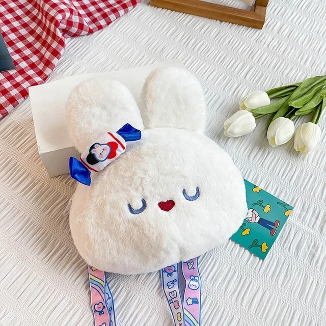 KAWAII SANRIO RABBIT candy Mini Shoulder Bag Cartoon Messenger Plush ...