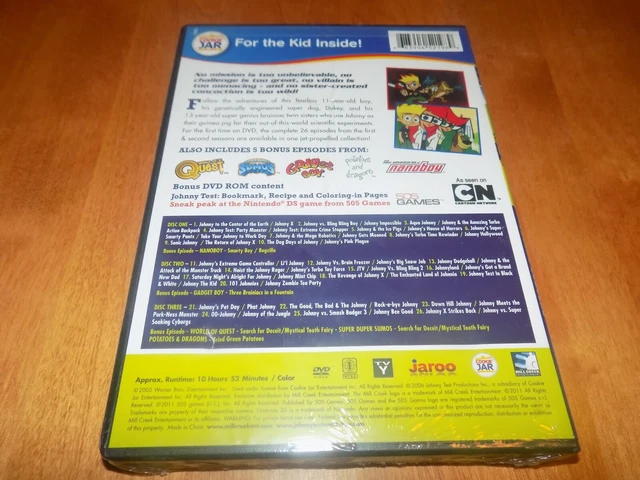 JOHNNY TEST COMPLETE SEASON 1 & 2 Cartoon Network CN TV Classic DVD SET ...