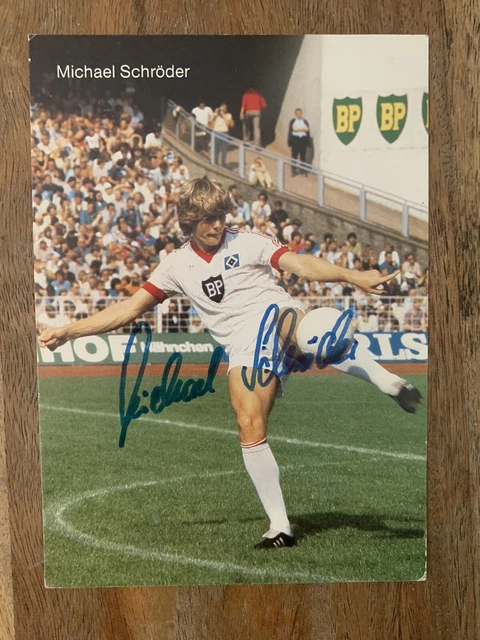 MICHAEL SCHRÖDER AUTOGRAMM HSV Adidas DFB Hamburg Bundesliga Signiert ! EUR 2,90 - PicClick DE