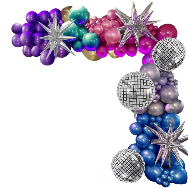 CHROME BLUE 80S 90s Theme Green Anniversary Party Girls EUR 21,54 ...