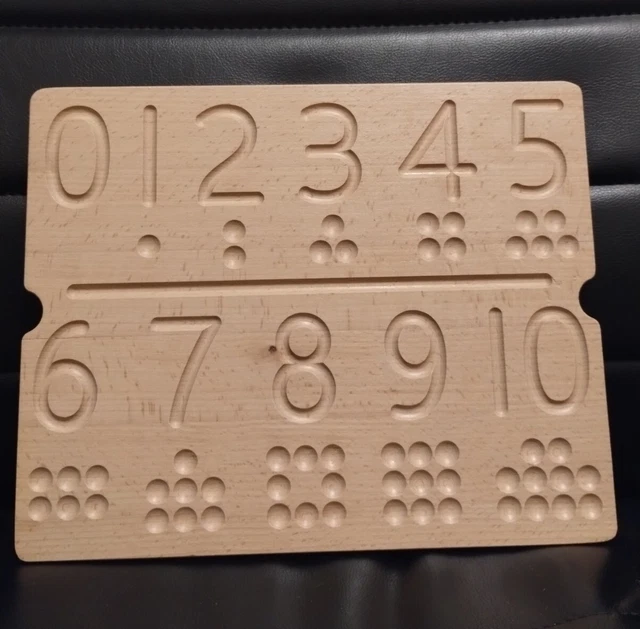 MONTESSORI NUMBER TRACING board for learning numbers 1-10 homeschool ...