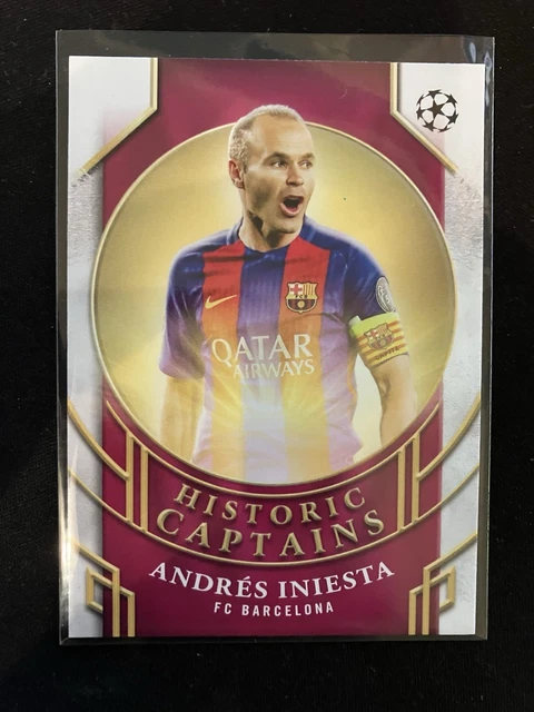 TOPPS UCC FLAGSHIP 24/25 - Historic Captains - Andrés Iniesta Fc Barcelona EUR 2,99 - PicClick DE