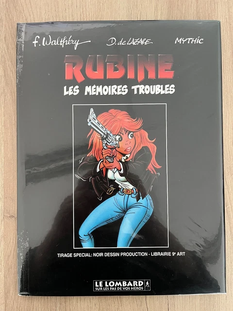 TL 250 EX. Rubine 1 (Di Sano Walthéry Mythic) + jaquette ex-libris et pochette EUR 185,00 ...