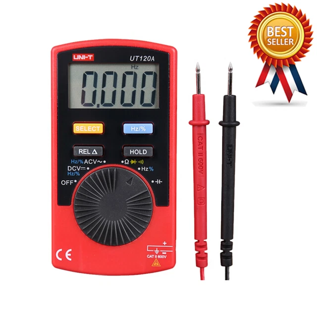 UNI-T UT120A POCKET Size Type DMM Digital Multimeter with Auto Range £ ...
