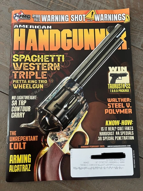 AMERICAN HANDGUNNER Magazine January/February 2025 £4.78 - PicClick UK