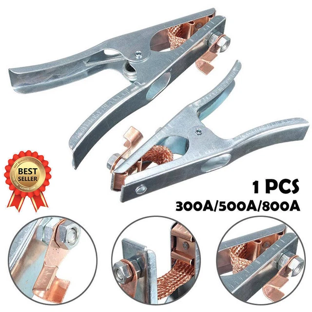 GROUND WIRE CABLE Clamp 300A 500A 800A Welding Machine Ground Clamp ...