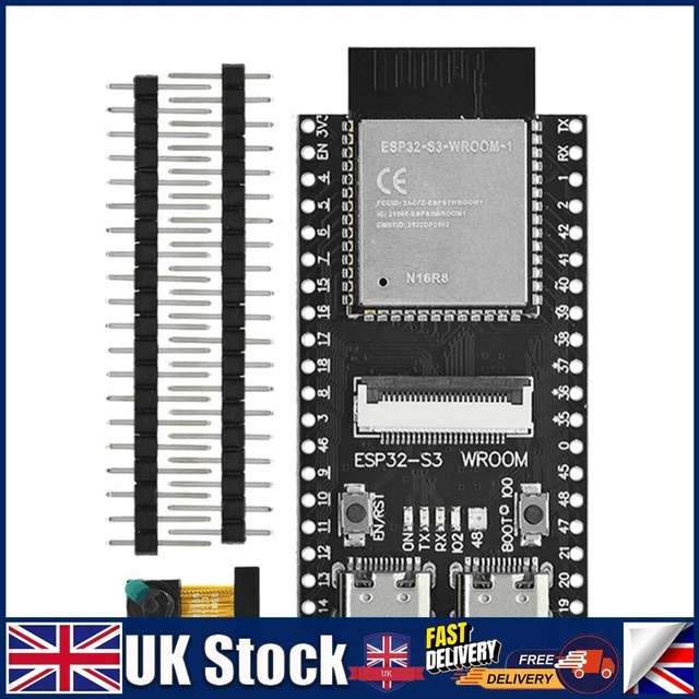 ESP32-S3-WROOM CAM BOARD CAM Development Board WiFi BT Module with OV2640 Camera £11.69 ...