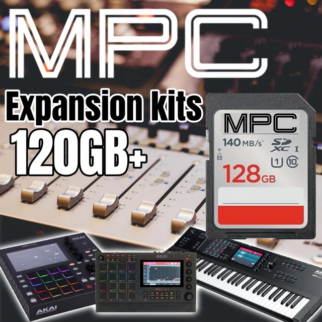 MPC EXPANSION KIT 120+ GB sample pack of use with MPC ONE, LIVE, KEY 61, FORCE, £99.00 - PicClick UK