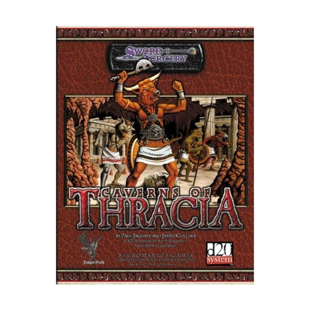 NECROMANCER D20 JUDGES Guild Caverns of Thracia EX £85.14 - PicClick UK