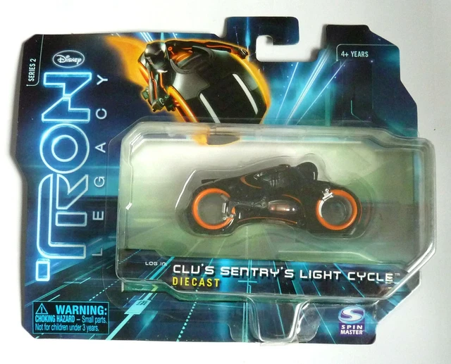 DISNEY TRON LEGACY - Clu's Sentry's Light Cycle ( Series 2 ) £7.99 ...