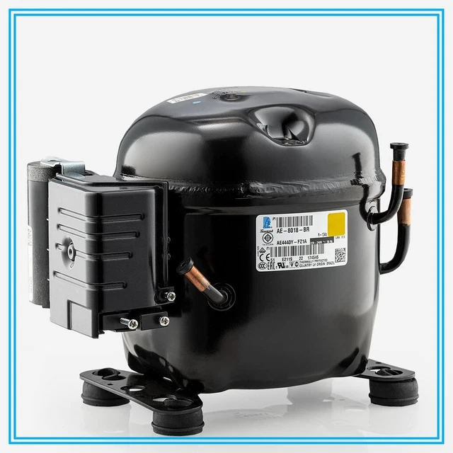 COMPRESSOR TECUMSEH AE4440Y - HBP R134a/R513A 1/3HP 10.3cc 220-240V/1ph ...