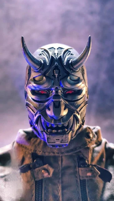 1/6 SCALE MINIATURE Noh Mercy Mask for Hottoys/Fashion Doll/Dolly ...