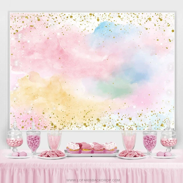 SIMPLE COLORFUL SKY Cloud Happy Birthday Backdrop $37.90 - PicClick AU
