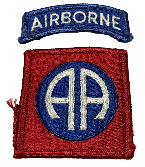 VIETNAM ERA U.S. Army 82nd Airborne Infantry Division Merrow Edge Patch ...