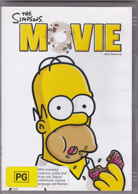 THE SIMPSONS MOVIE DVD Movie Homer Marge Bart Lisa Maggie $6.99 - PicClick AU