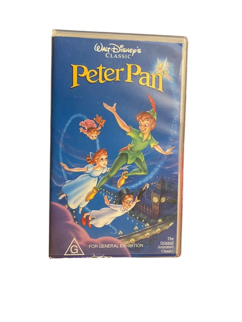 WALT DISNEY CLASSICS Peter Pan VHS Video Australian Diamond Edition $5. ...