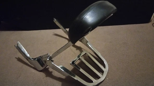 TRIUMPH ROCKET 3, sissy bar luggage rack £145.00 - PicClick UK