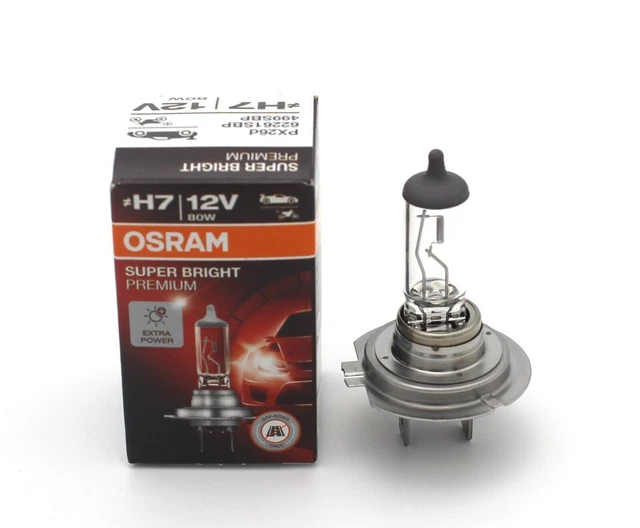 OSRAM 62261SBP H7 12V 80W px26d SUPER BRIGHT Off-Road long life halogen ...