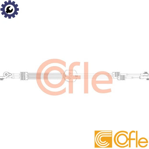 CABLE MANUAL TRANSMISSION 10.2468 FOR FORD TRANSIT/V363/Bus/Van CYR5 ...