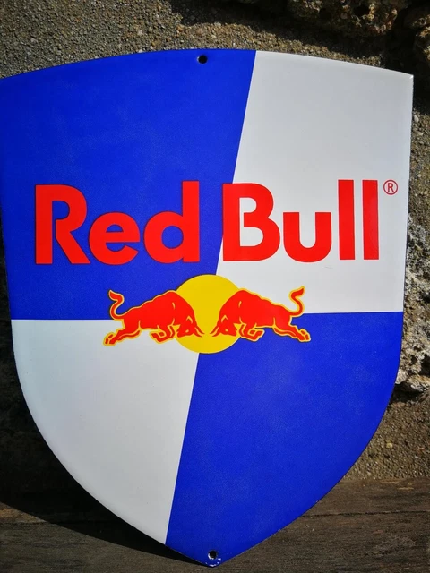PLAQUE ÉMAILLÉE RED BULL F1 Enamel Sign no Ferrari Mac Laren EUR 490,00 ...
