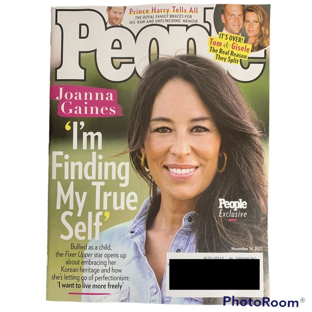 PEOPLE MAGAZINE NOVEMBER 14 2022 Joanna Gaines Prince Harry Tom and ...