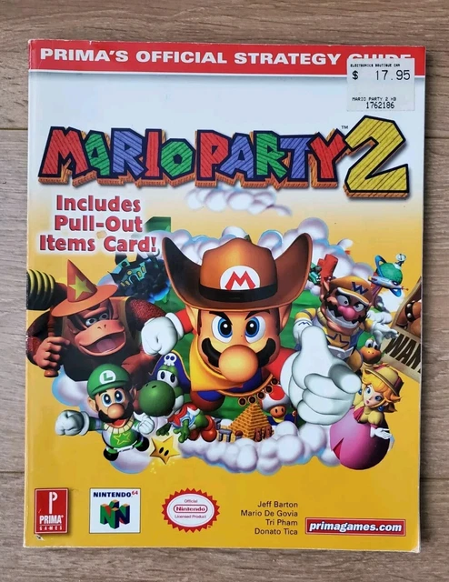 NINTENDO 64 SUPER Mario Party 2 Prima Games Official Strategy Guide ...