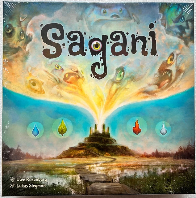 SAGANI SKELLIG GAMES Jeu de Société Familial Fantasyspiel Set Table ...