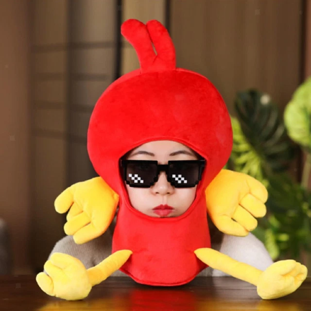 PLUSH HAT HEADWEAR Photo Prop Fancy Dress Soft Creative Headdress ...