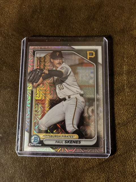 2024 BOWMAN CHROME Mega Box Paul Skenes Mojo Rifrattore (RC) #BCP-125 ...