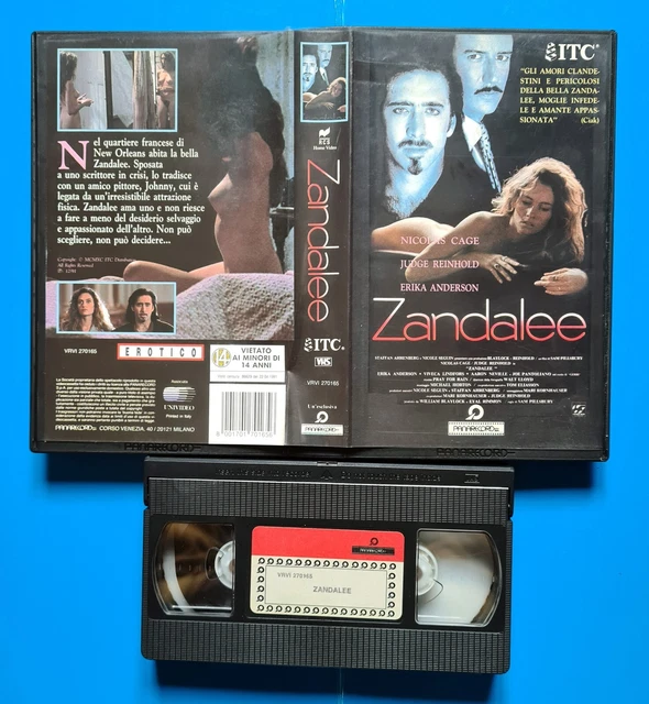 VHS ZANDALEE (1990) Nicolas Cage - Erika Anderson - Panarecord - Ex ...