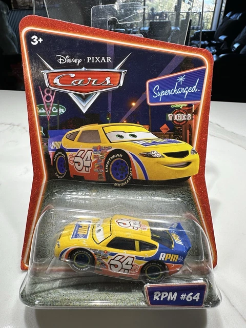 DISNEY PIXAR CARS SUPERCHARGED Series RPM #64 Rare International ...