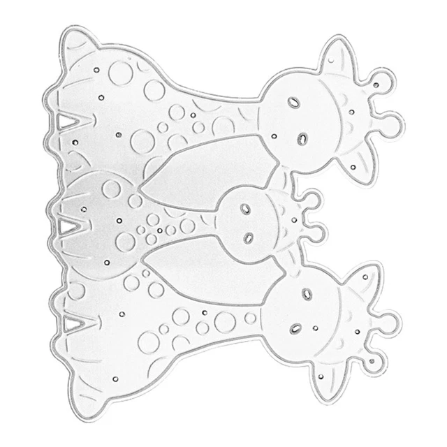 ANIMAL GIRAFFE METAL Cutting Dies Handmade Birthday Greeting Card $4.11 ...