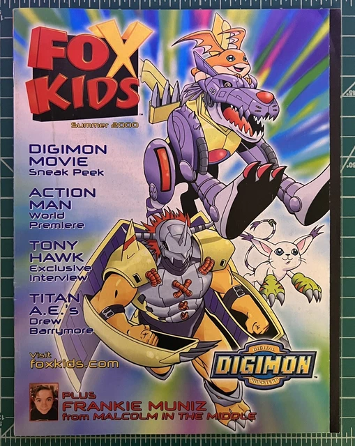RARE FOX KIDS Magazine Summer 2000 - Complete - Digimon Movie £55.84 ...