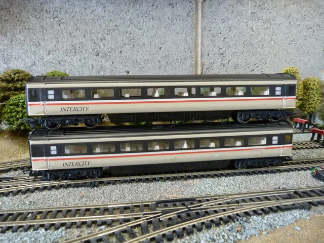 HORNBY INTER CITY Mk 3 open coaches x 2 for OO gauge model train set £ ...