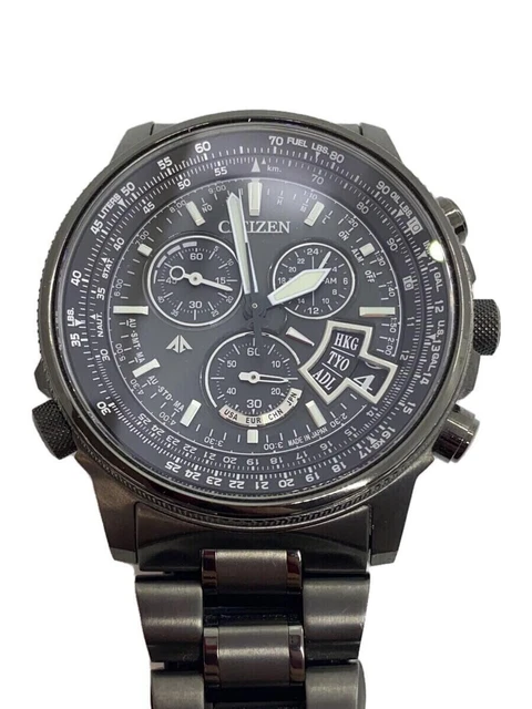 CITIZEN SOLAR RADIO Watch H610-T018688 Promaster Eco-Drive From Japan ...