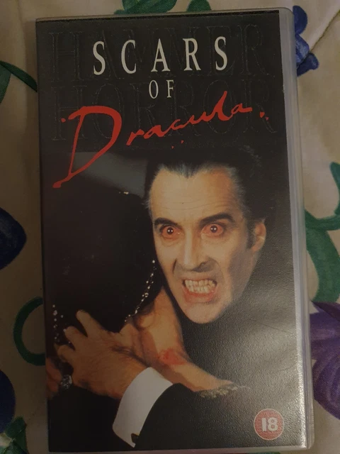 SCARS OF DRACULA Hammer Horror PAL Vhs Warner Home Video 1993 93 ...
