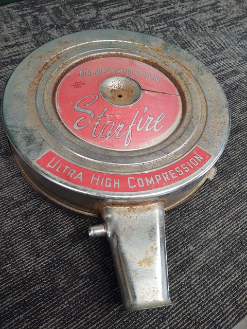 VINTAGE OLDSMOBILE STARFIRE Ultra High Compression Air Cleaner $172.00 ...